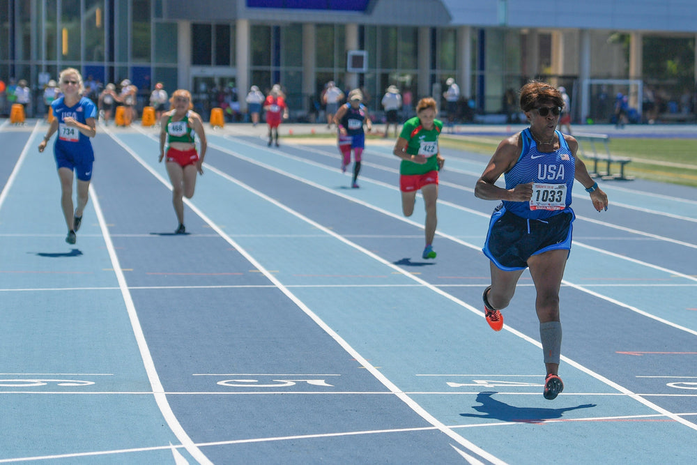 She Was Born Fast And Ran With It - Geezer Jock