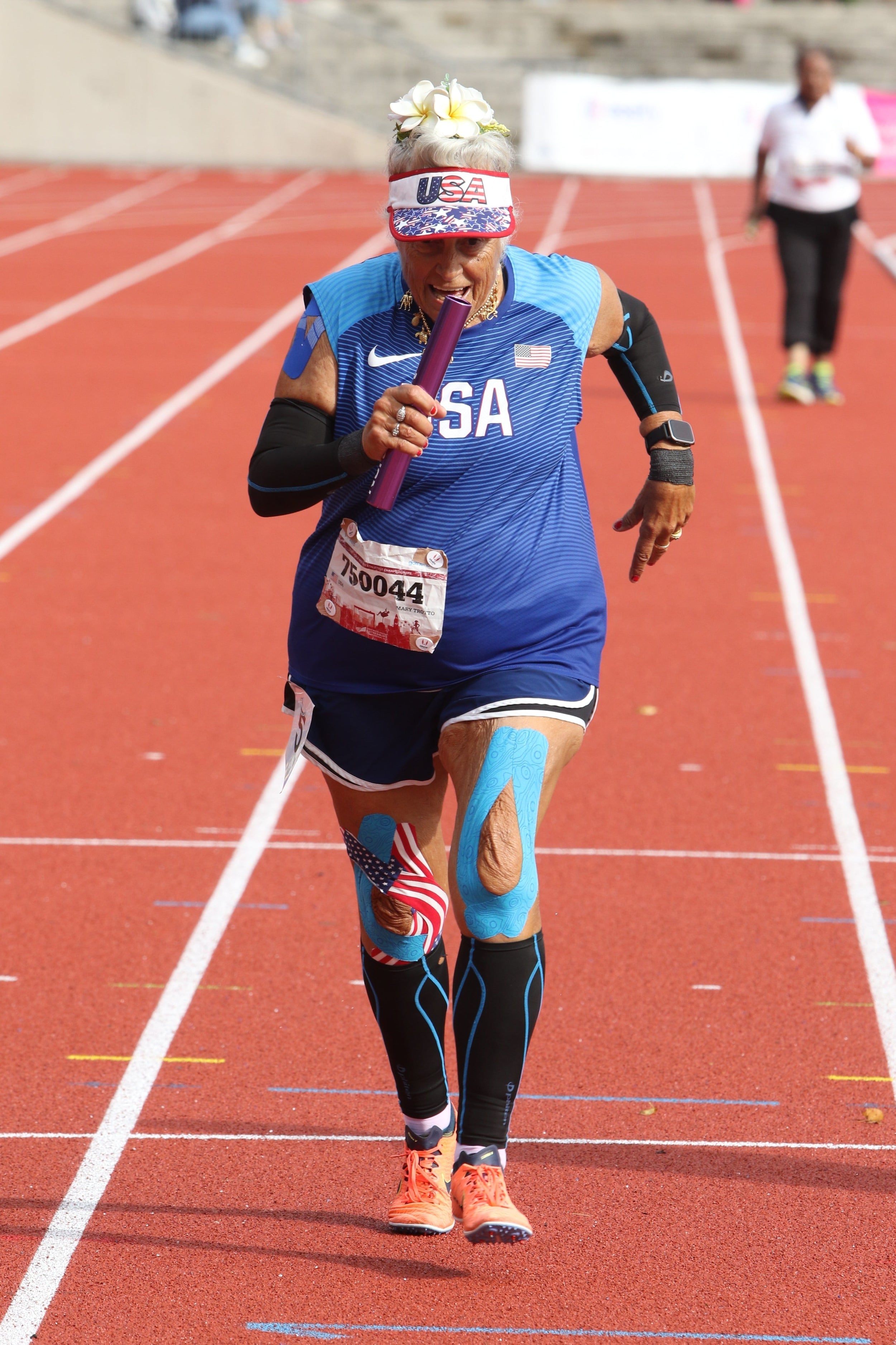 Non-Stop Mary Runs And Dishes Gratitude - Geezer Jock